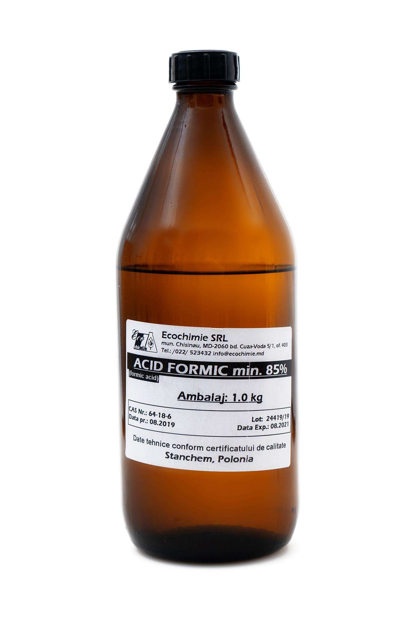 Acid Formic 85% flacon – Magazin apicol EcoStup SRL